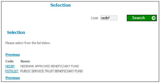 Product and Scheme Selection (Beneficiary Product)