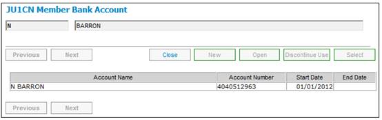 Bank Accounts