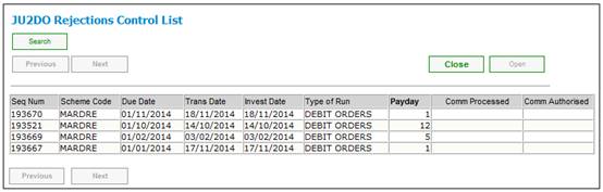 Process SR (No Bank Mandate) (My Work)