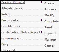 Process SR (Web Registration) (My Work)
