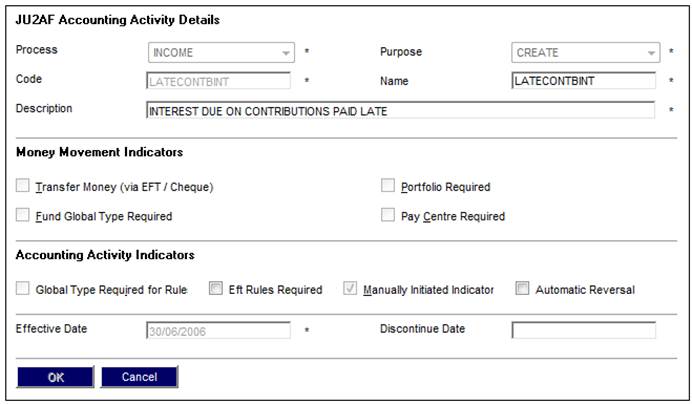 Process for Running Section 13A Interest