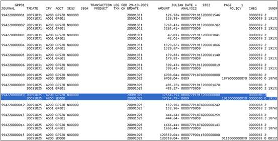 Walker Interface Audit Trail